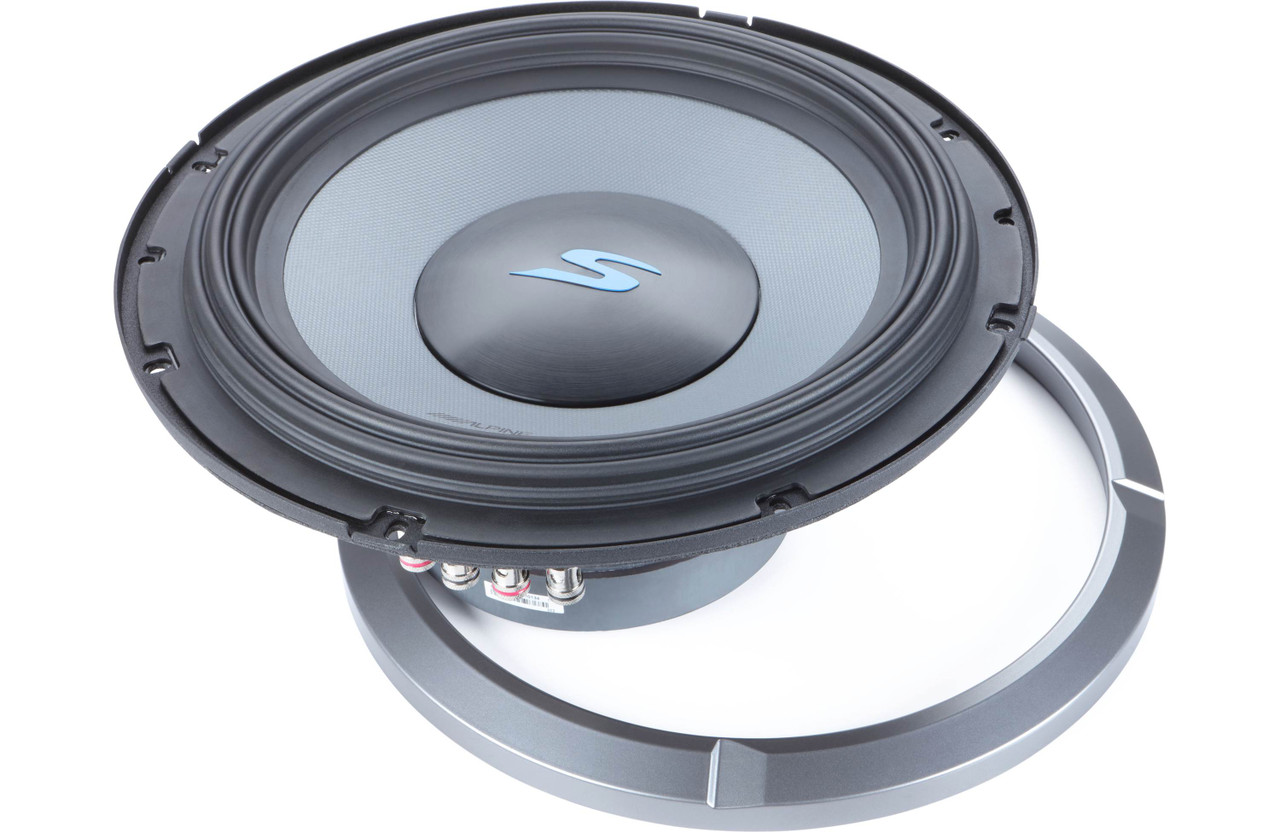 Alpine S2-W12D2 S-Series 12" 600W RMS Subwoofer - Dual 2 Ohm - Singh ...