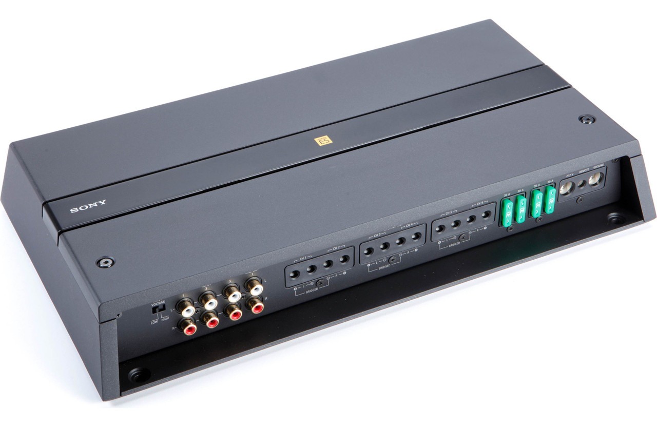 Sony Mobile ES XM-6ES 6-Channel Car Amplifier — 100W RMS x 6 - Singh ...