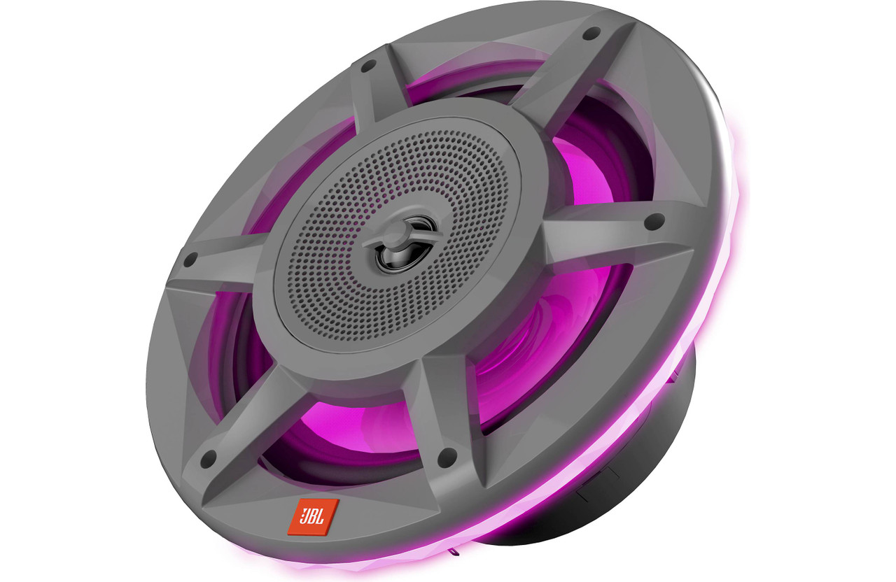 JBL Stadium Marine 82M 8" 200W RMS 3-Way Marine Speakers with Built-in ...