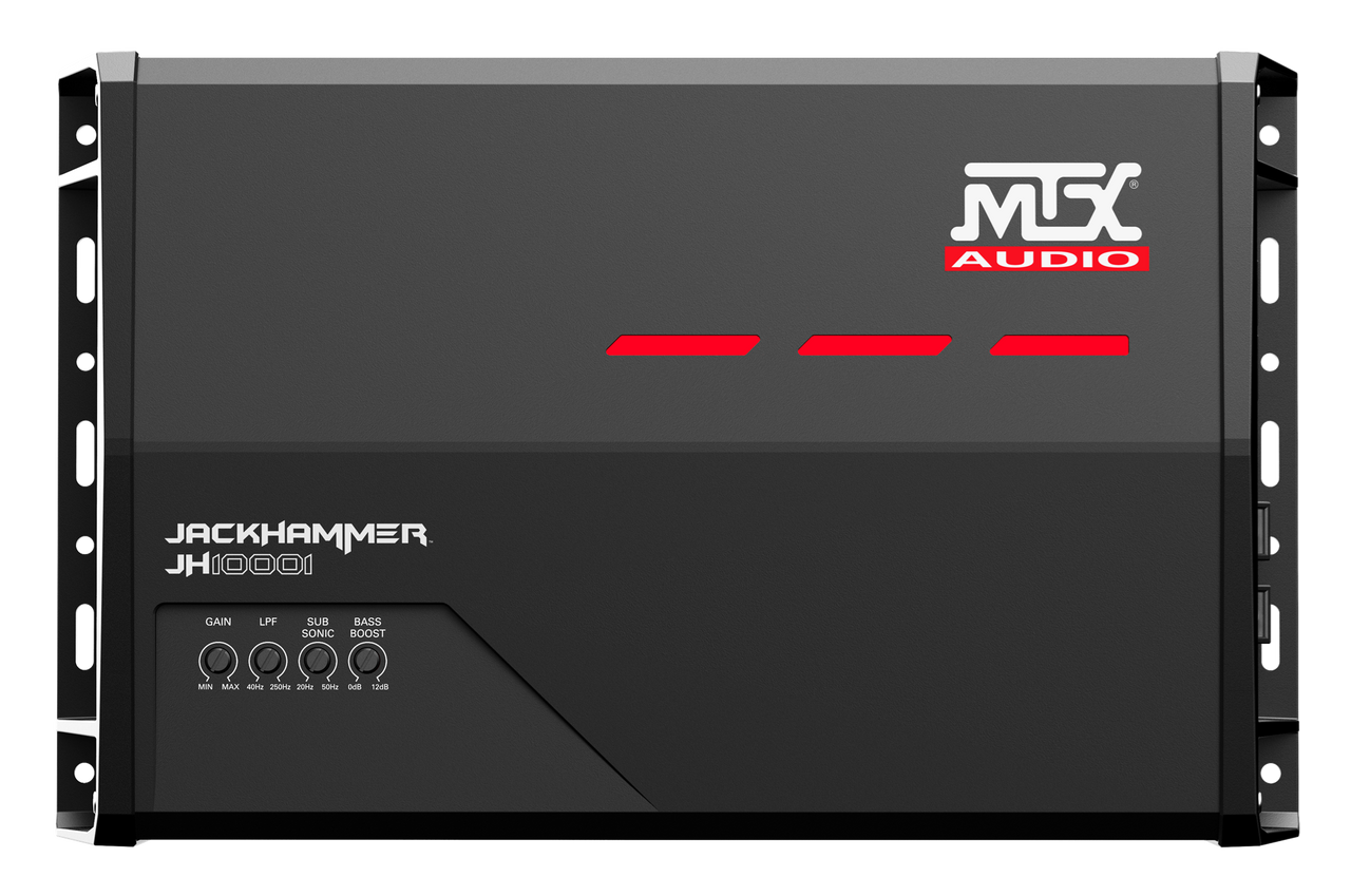 MTX Audio JH1000.1 Jackhammer Series 1100W RMS Monoblock Amplifier - Singh Electronics