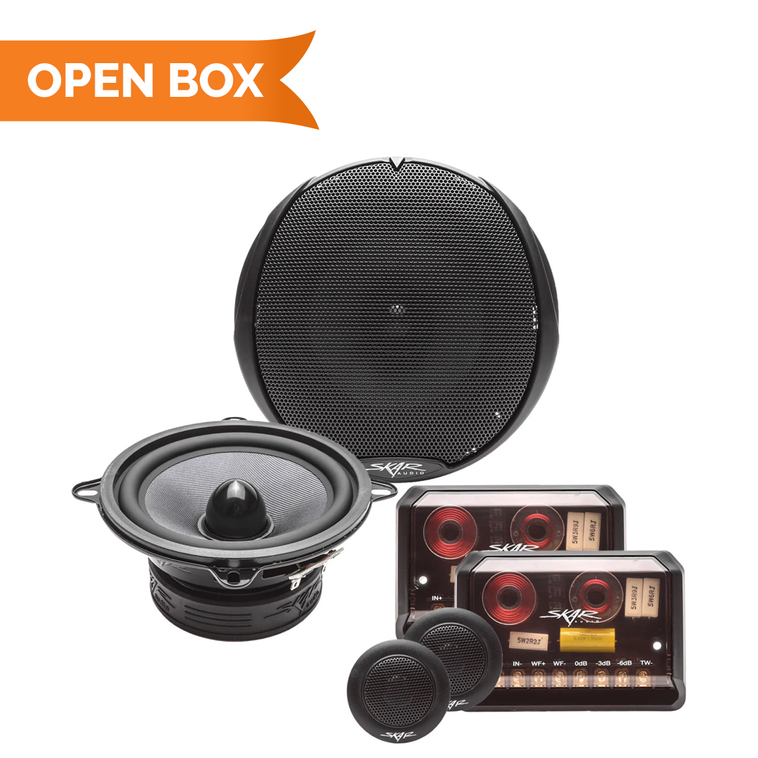 Skar Audio TX525C 5.25" 80W RMS 2-Way Elite Component Speaker System ...