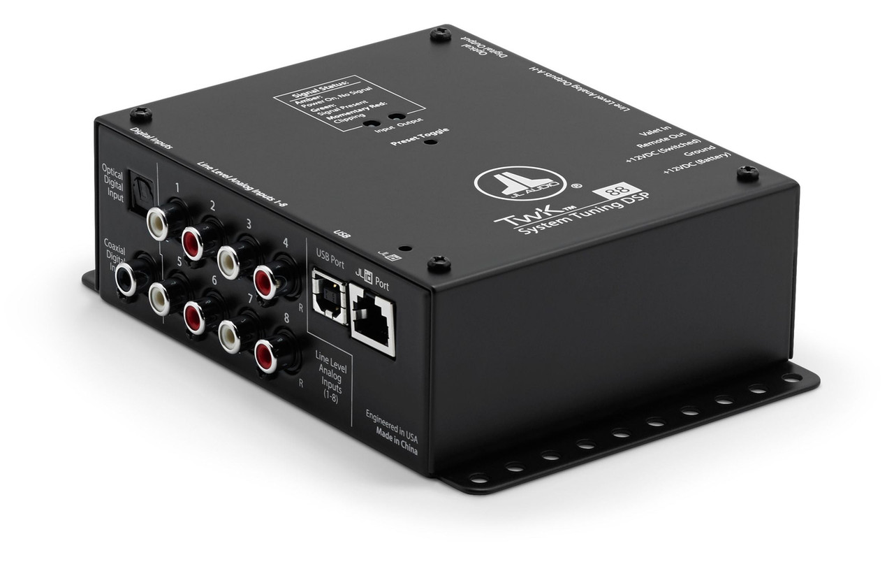 JL Audio TWK 88 System Tuning Processor 8-Channel Digital Signal ...