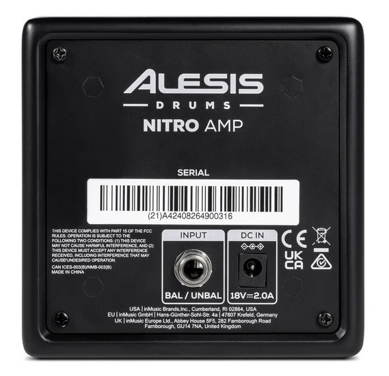 Alesis Nitro Amp 70W Compact Personal Drum Monitor - Singh Electronics