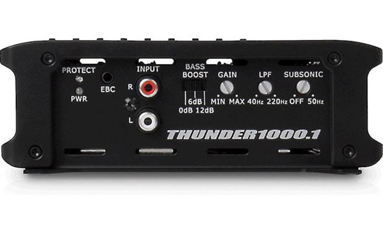 MTX Audio THUNDER1000.1 1000W RMS Monoblock Class D Amplifier - Singh Electronics