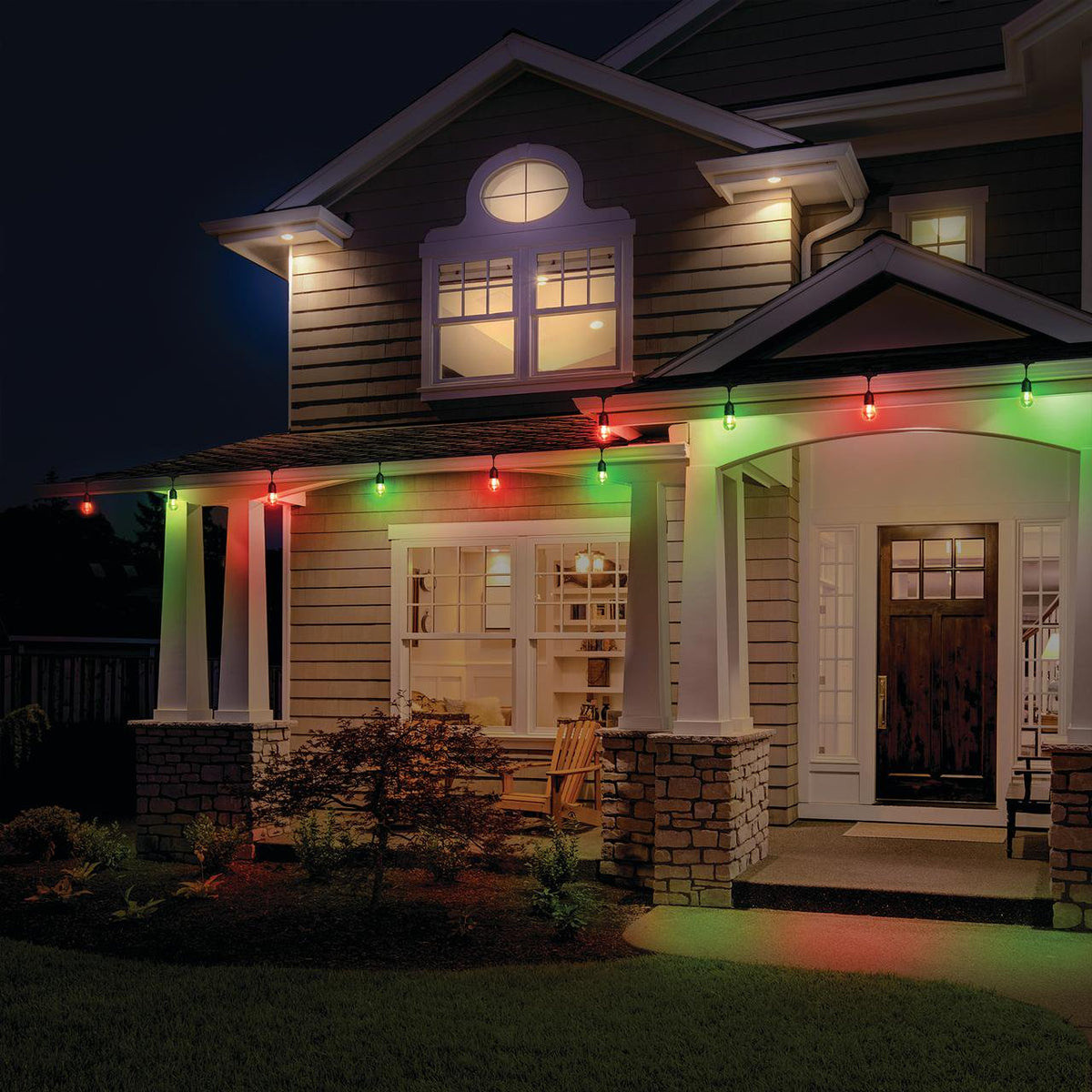 Monster Illuminessence BISTRO+ Smart String Lights, Mult-Colour & Multi ...