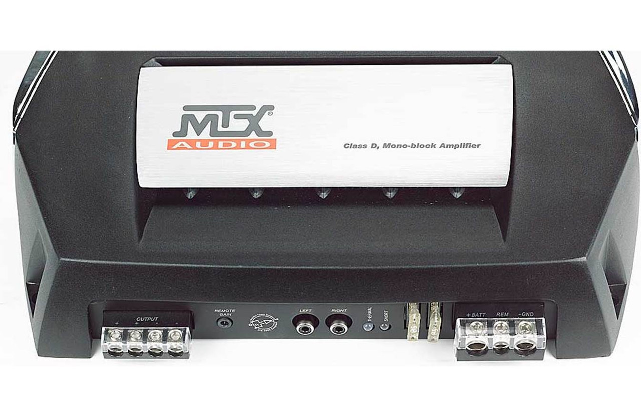 MTX Thunder3401 200W RMS Monoblock Subwoofer Amplifier - Singh Electronics