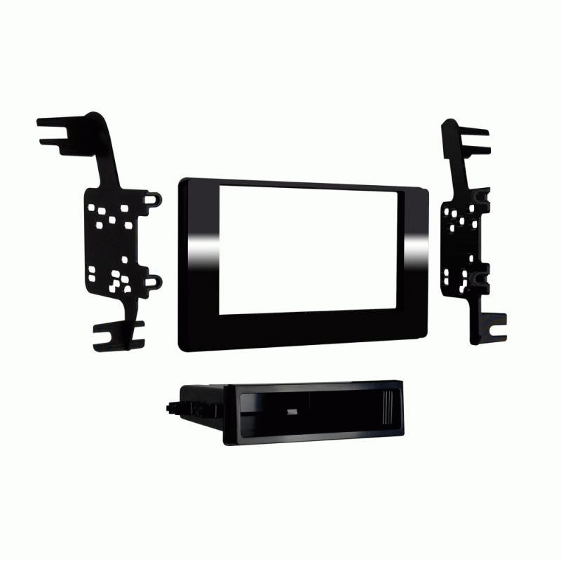 Metra 99-8250 ISO Single DIN Dash Kit with Pocket for Select 2015-Up ...