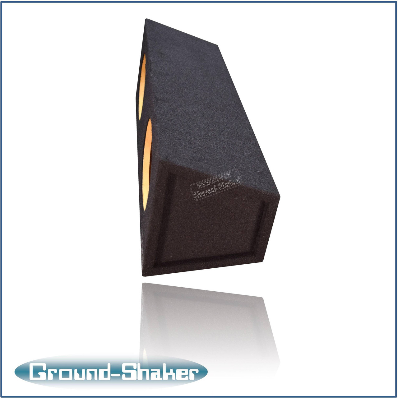 Ground Shaker XL269B Black "6x9" Dual Speaker Enclosure - Singh Electronics