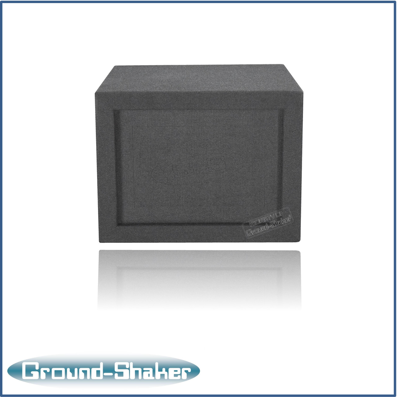 Ground Shaker KKP112B Black 12" Single Slot Ported Sub Box - Singh ...