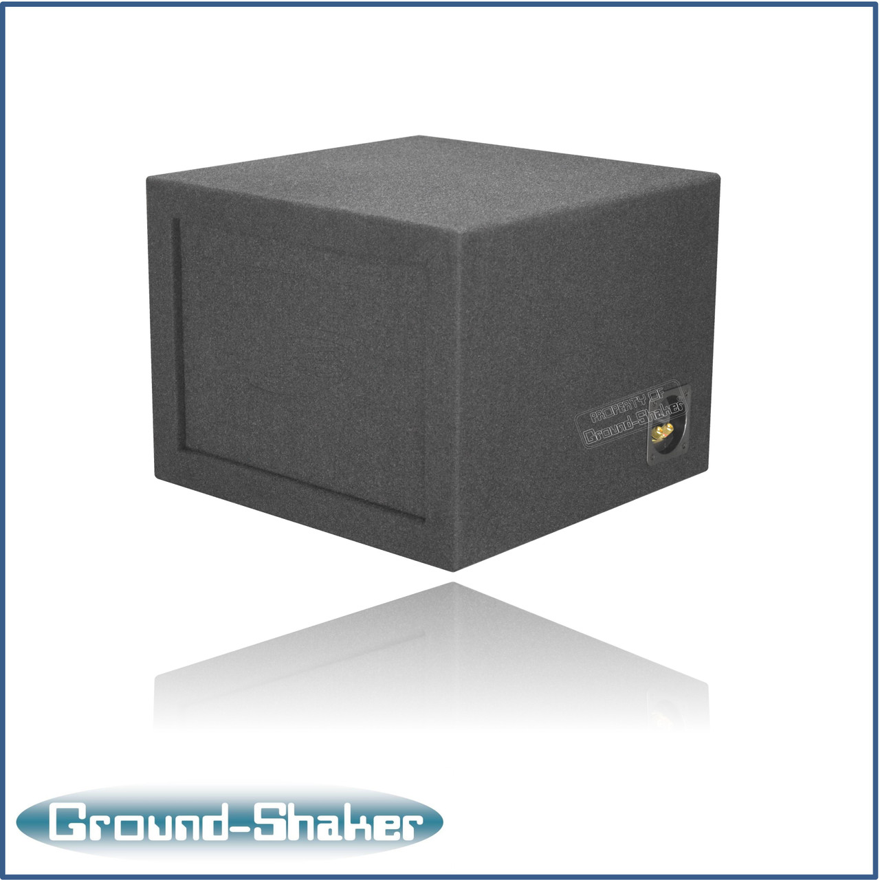 Ground Shaker KKP112B Black 12" Single Slot Ported Sub Box - Singh ...