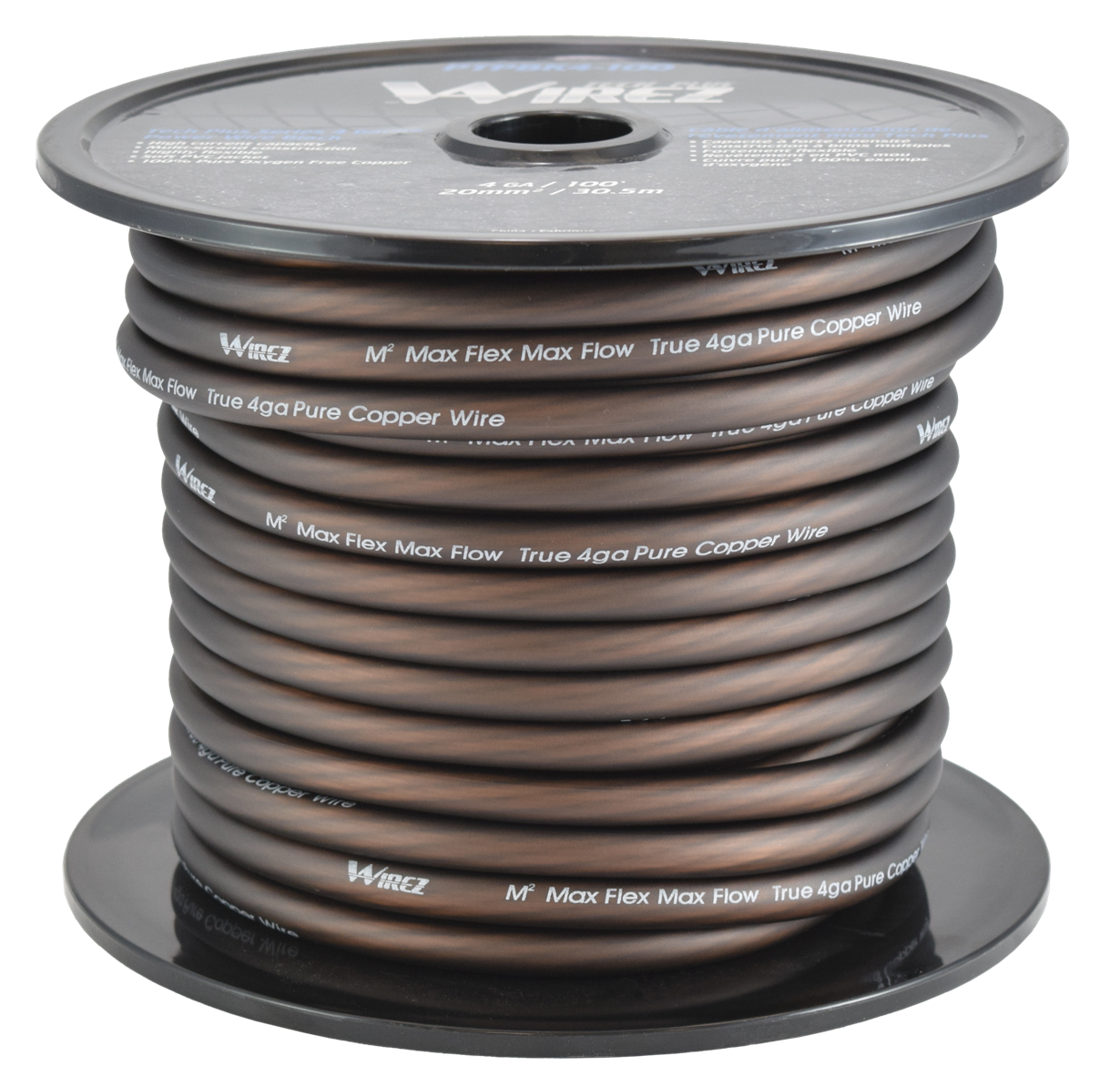 True 4 Gauge M2 Power Wire 100% OFC - Sold Per Foot - Singh Electronics