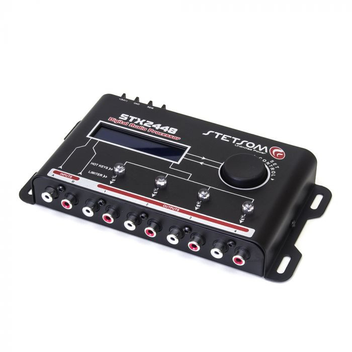 Stetsom STX2448 4-Channel DSP Crossover & Equalizer - Singh Electronics