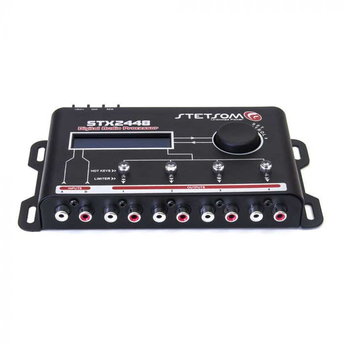 Stetsom STX2448 4-Channel DSP Crossover & Equalizer - Singh Electronics