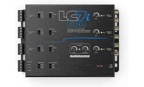 AudioControl LC7i PRO 6 Channel Line Out Converter with AccuBASS & Dash ...