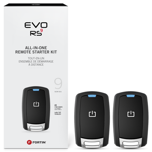 Fortin EVO-ONE-912 All in One Remote Starter System with 2-Way 1-Button ...
