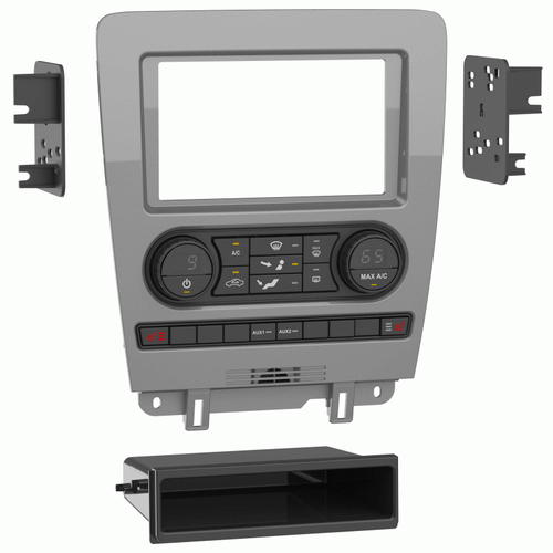 Metra 99-5853CH Ford Mustang 2010-2014 - with Single Zone, Manual ...