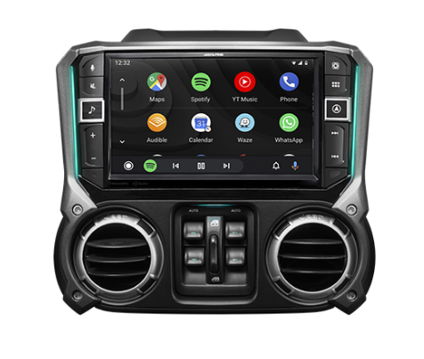 Alpine Restyle i509-WRA-JK Digital Multimedia Receiver with 9" Screen ...