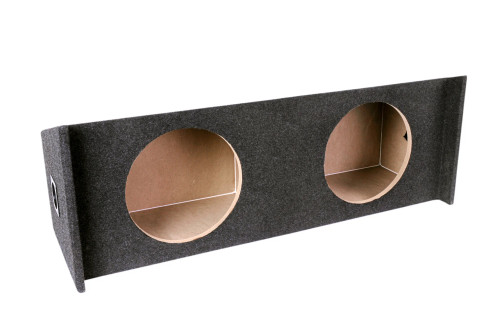 Atrend A122-12CP Dual 12" Sealed Down-Fire Subwoofer Enclosure for ...