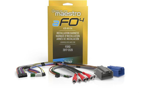 iDatalink Maestro A2B-AR-FO4 Amplifier Replacement Harness for Select ...