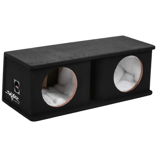 Skar Audio SK2X12V Dual 12" Ported Subwoofer Enclosure - Singh Electronics