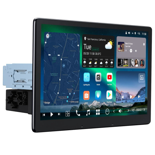 Atoto X10G129E 12.9" Floating Screen Head Unit with Wireless CarPlay ...