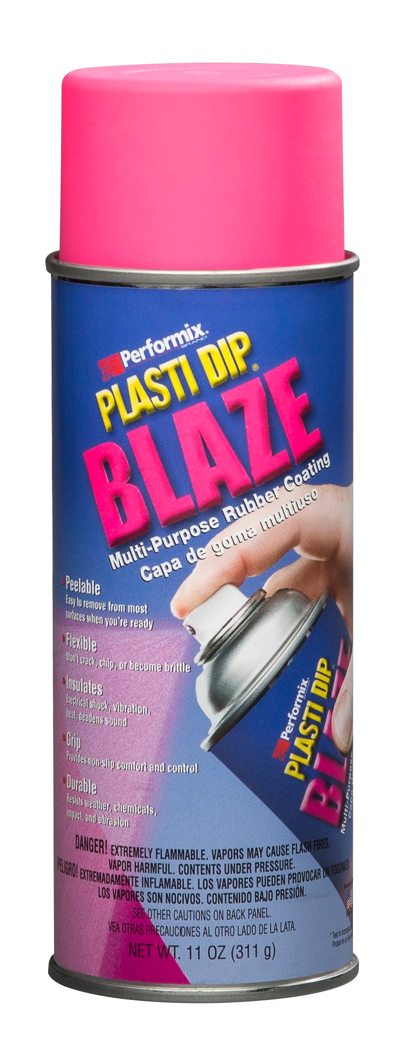 PLASTIDIP BLAZE PINK 11oz SPRAY - Caswell Inc