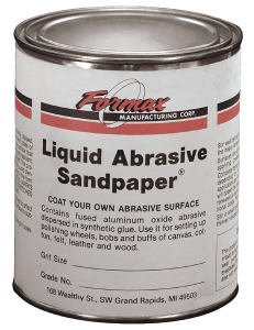 80 GRIT LIQUID ABRASIVE SANDPAPER - Caswell Inc