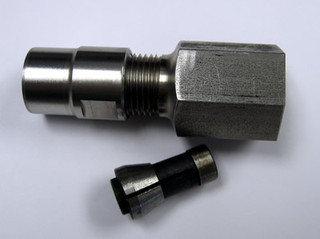 FLAPPER ADAPTER - STANDARD - STAINLESS - Caswell Inc