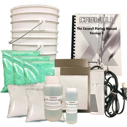Nickel Electroplating Kit - 4.5 Gal - Caswell Inc