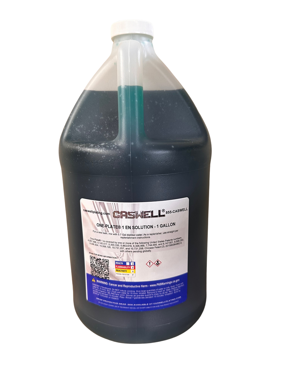 Caswell One-Plate® 1 Electroless Nickel Solution