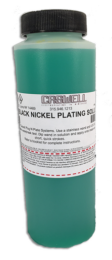 BLACK NICKEL PLATING SOLUTION - Caswell Inc