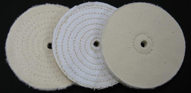 Buffing Wheel Set - 8" x 7/8" - Caswell Inc