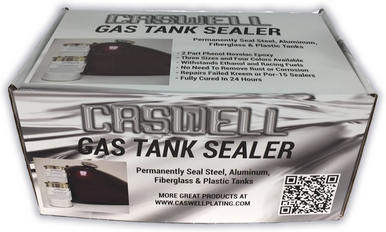 Caswell Epoxy Gas Tank Sealer - All Sizes & Colors - Caswell Inc