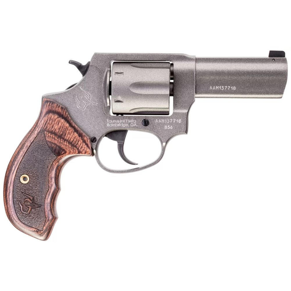 Taurus Defender 856 Revolver - Tungsten Cerakote, 38 Special +p, 3" Bbl ...