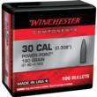 Winchester Rifle Bullets .30 Cal .308" 180 gr JFN 100/ct - Tactical ...