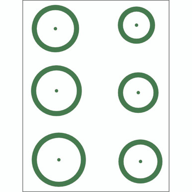 Gunstar Magnum Target Reticle Set Green - Tactical Surplus USA