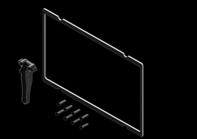 Simrad Dash Mount Kit NSS12 evo3 and Zeus3-12 - Tactical Surplus USA