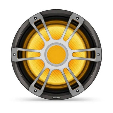 Fusion SG-SL123SPG 12" 600 Watt Sub-Woofer Sports Grill Gray - Tactical ...