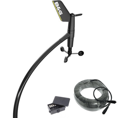 B&G WS710 0.8m Vertical Wind S Pack with 35m Cable and Junction Box ...