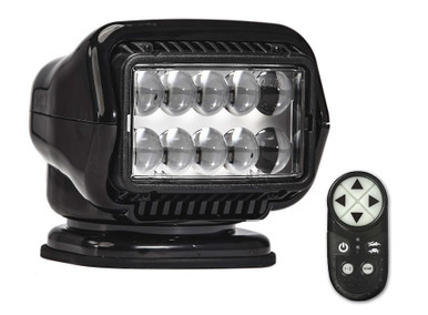 Golight Stryker LED Black Wireless Handheld Remote Permanent Mount ...