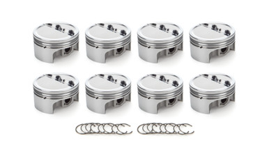 SBC Dished Piston Set 4.030 Bore - 12.3cc - Tactical Surplus USA