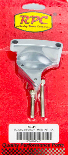 SBC Alum Timing Tab Polished - Tactical Surplus USA