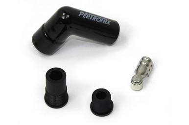 Ceramic Spark Plug Boot Kit 90-Deg 8pk Black - Tactical Surplus USA