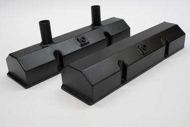 SBC Fab Alm Valve Cover Set - Tactical Surplus USA