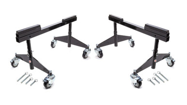 Rolling Chassis Stands Black - Tactical Surplus USA