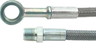 24in #4 Line 1/8in NPT to 10mm Banjo - Tactical Surplus USA