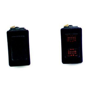 Black Rocker Switch w/o Lights - Tactical Surplus USA