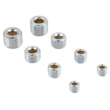 Pipe Plug Kit Chrome - Tactical Surplus USA