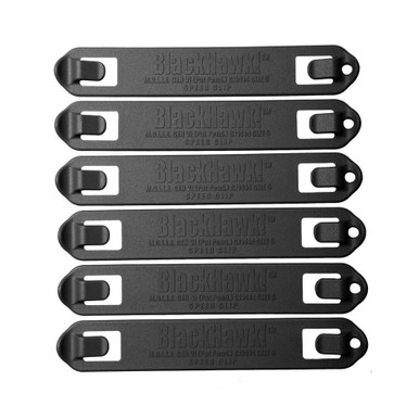 Speed Clips Six Pack - Black - Tactical Surplus USA