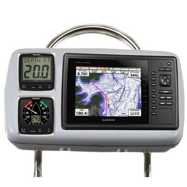 NavPod GP2088 SystemPod Pre-Cut f/Garmin 820/820xs/840xs & 2 ...